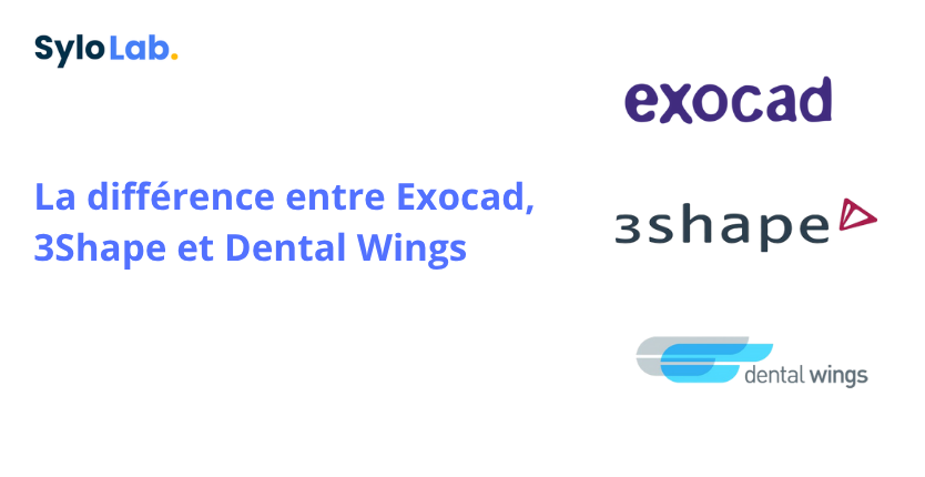 La différence entre Exocad, 3Shape et Dental Wings - 2025